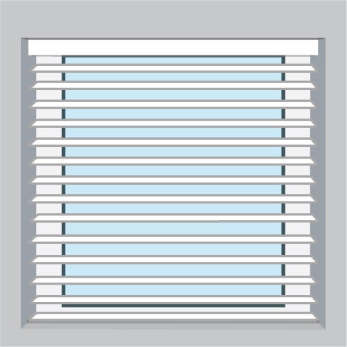Made To Measure 63mm Slats White Venetian Blind | Dunelm